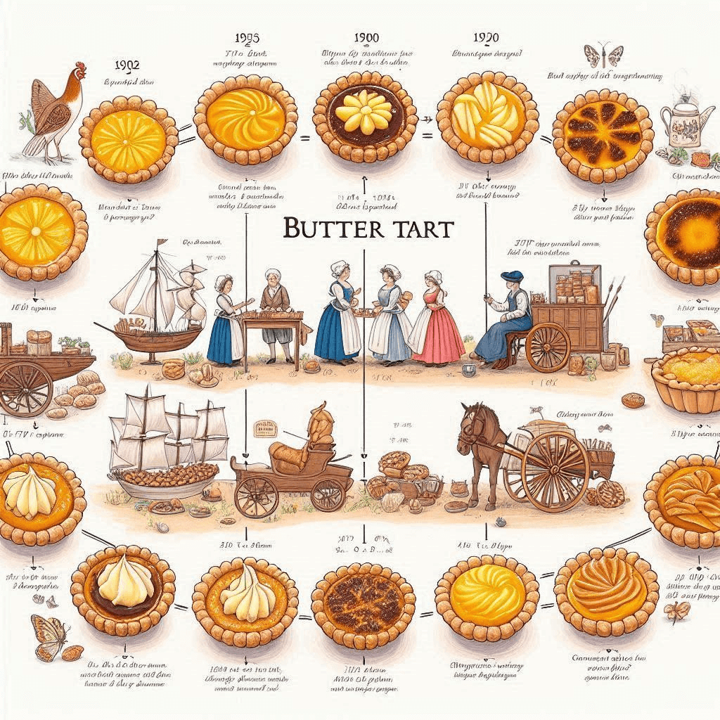 Butter Tarts, a famous Canadian dessert that is easy to make, cannot be ...